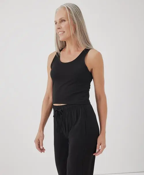PACT Organic Cotton Fitted Lounge Tank