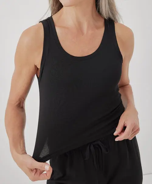 PACT Organic Cotton Fitted Lounge Tank