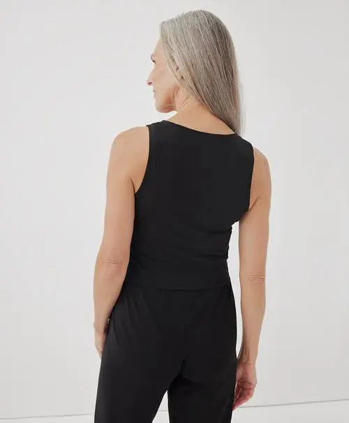 PACT Organic Cotton Fitted Lounge Tank