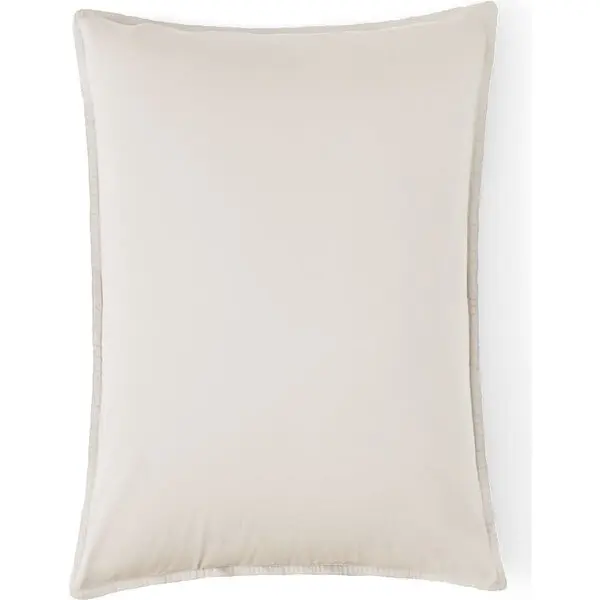 PACT Organic Room Service Sateen Sham 2-pack - Bone
