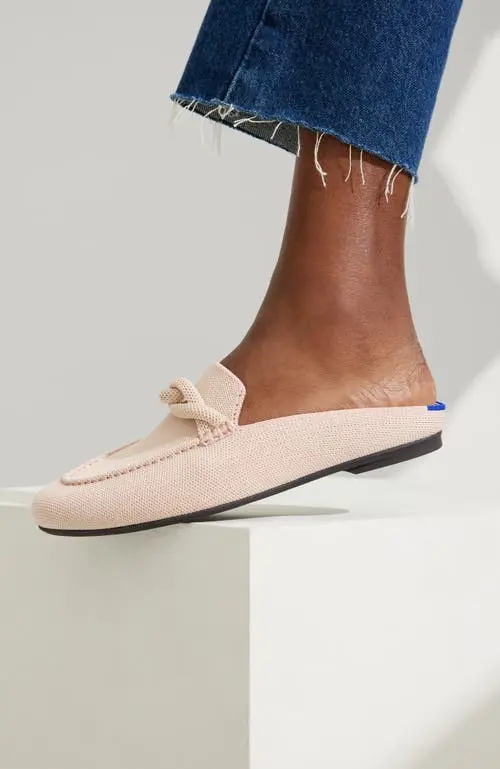 Rothy'S Loafer Mule Blush Pink Editorialist