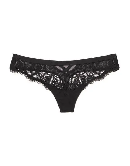ADORE ME Diara Thong Panties - Black