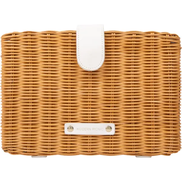 MODERN PICNIC The Snacker - Darker White Wicker