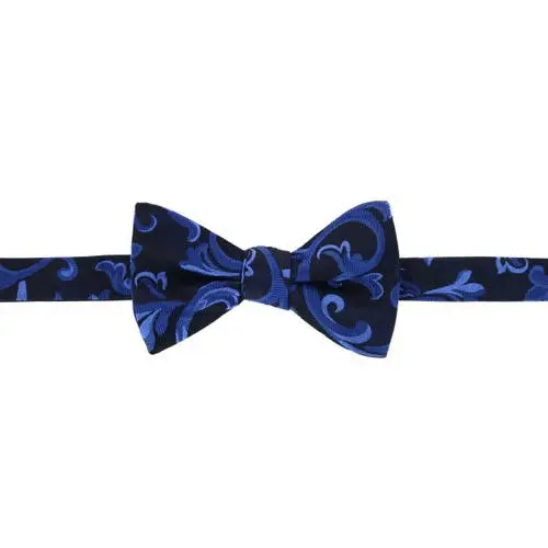 Trafalgar Christian Brocade Silk Bow Tie - Royal Blue