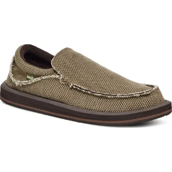 Sanuk Chiba Woven Slip-on - Brown