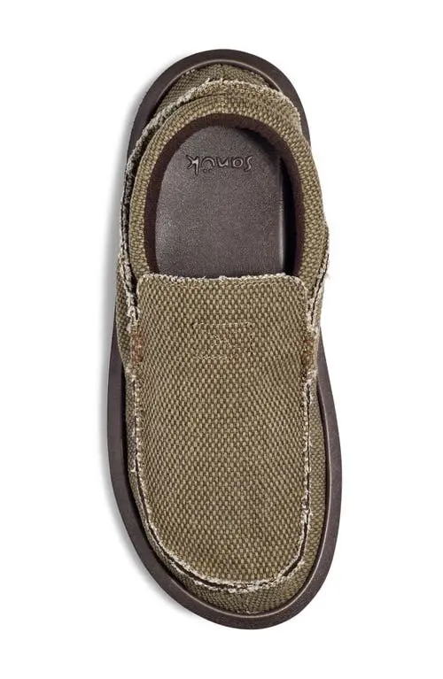 Sanuk Chiba Woven Slip-on - Brown