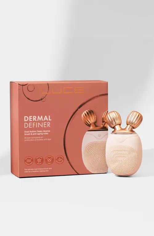 LUCE Dual-sided Cleansing Face Brush - Ivory
