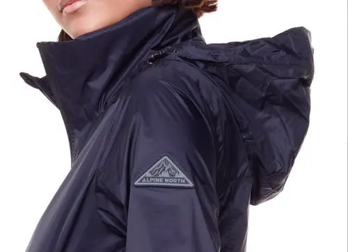 ALPINE NORTH Ultralight Windshell Jacket - Black