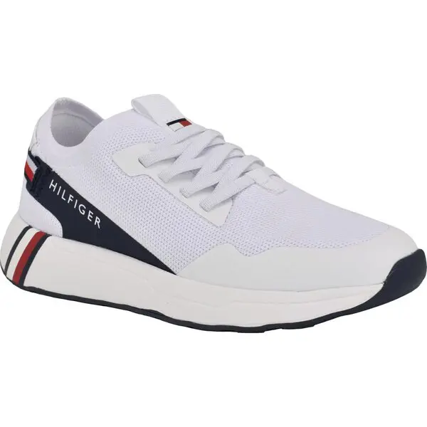 Tommy Hilfiger Knit Sneakers - White