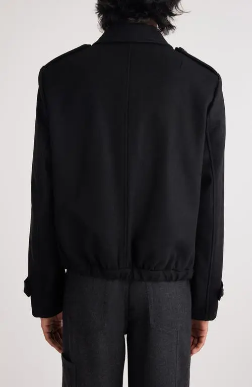 Dries Van Noten Verona Wool Jacket In Black - 75% Off | Editorialist