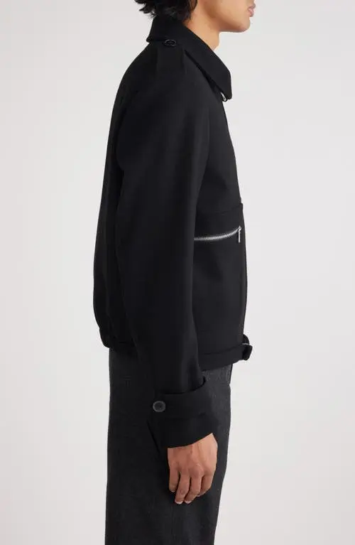 Dries Van Noten Verona Wool Jacket In Black - 75% Off | Editorialist