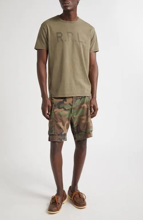 Double Rl Cotton Graphic T-shirt