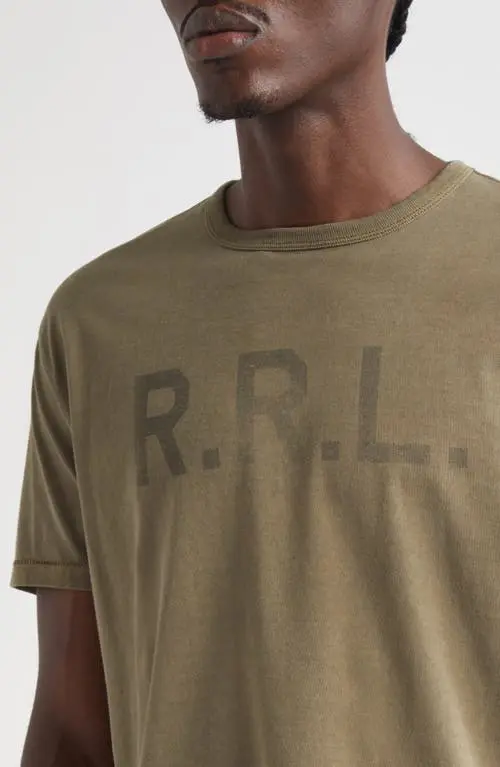 Double Rl Cotton Graphic T-shirt