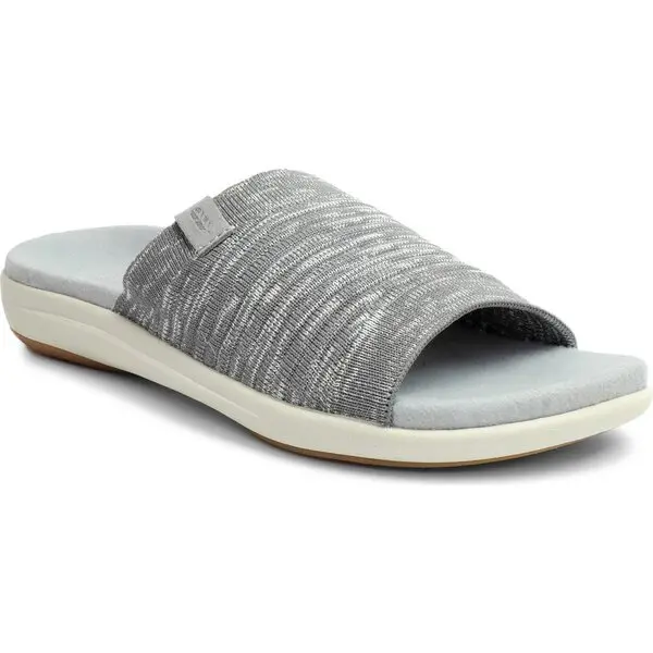 REVITALIGN Vanessa Slide Sandal - Grey