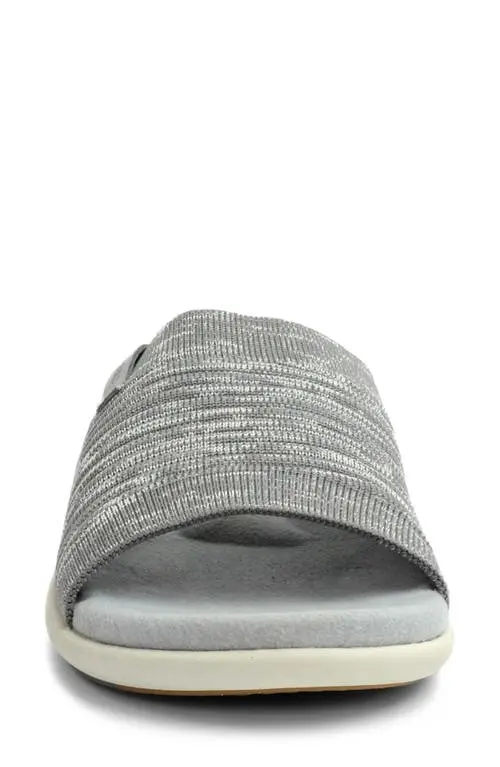 REVITALIGN Vanessa Slide Sandal - Grey