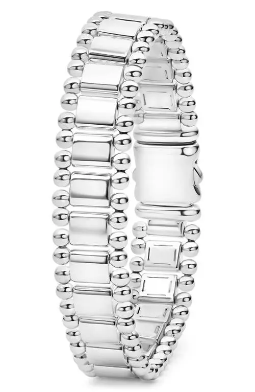 Lagos Anthem Caviar Lined Bracelet