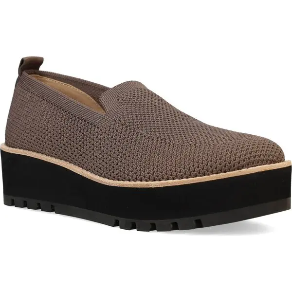 Eileen Fisher Ergos Platform Knit Slip-on Shoes