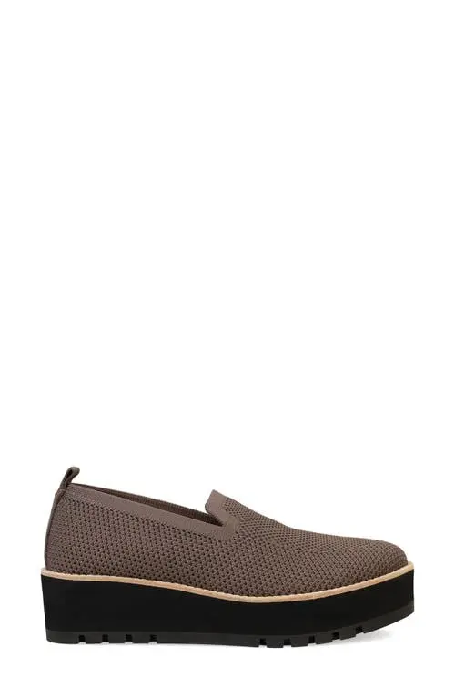 Eileen Fisher Ergos Platform Knit Slip-on Shoes