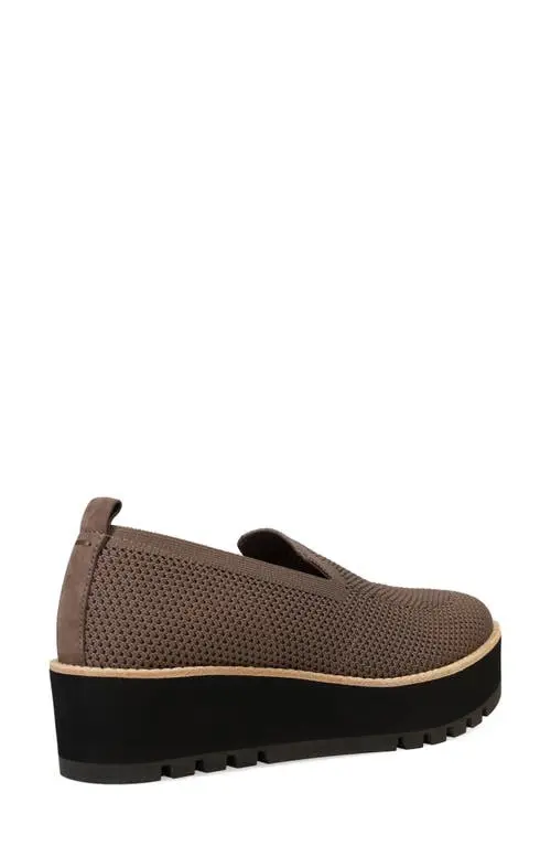 Eileen Fisher Ergos Platform Knit Slip-on Shoes