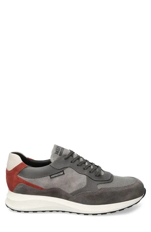 Mephisto Driss Mixed Media Sneakers - Graphite
