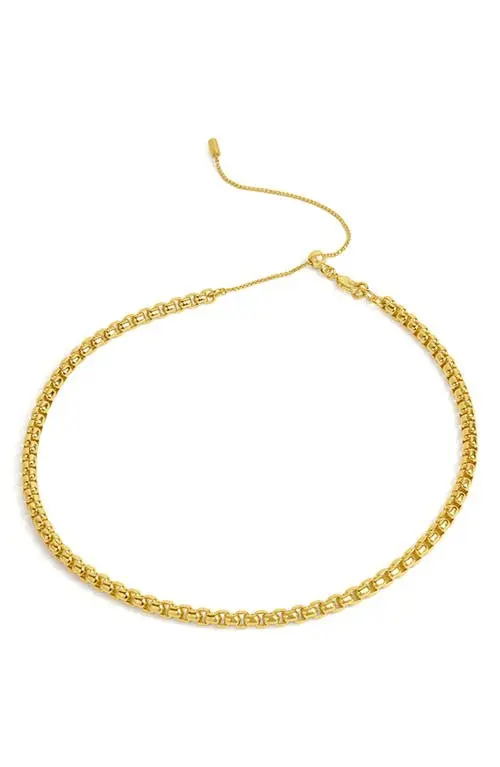 DEAN DAVIDSON Softbox Chain Necklace - Gold