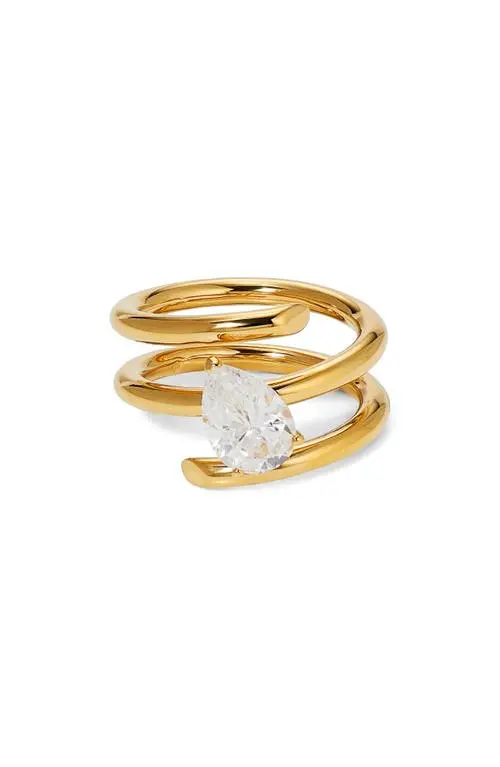 Nadri Farrah Wrap Ring - Gold