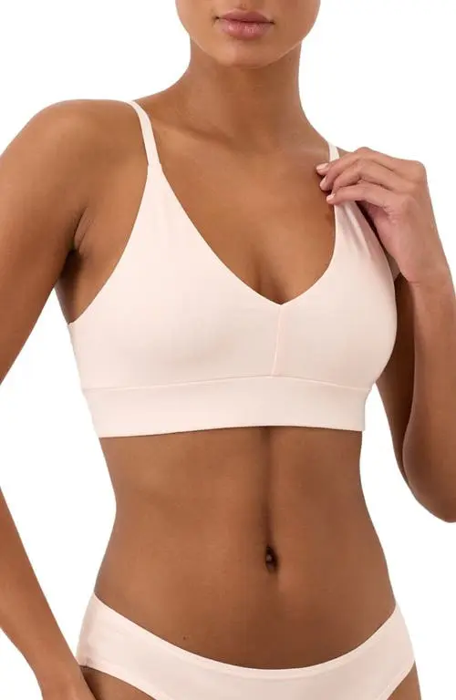 PACT Organic Cotton Everyday Classic T-shirt Bra - Soft Pink