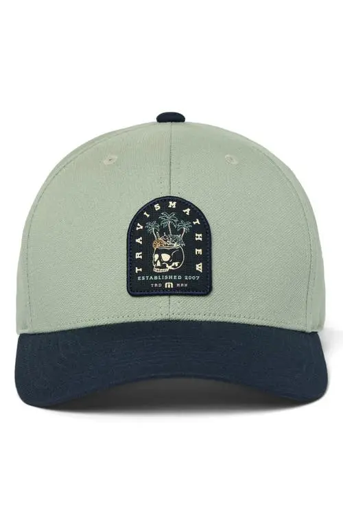 Travis Mathew Beach & Brews Snapback Cap - Jadeite