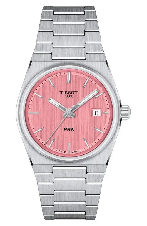 TISSOT Prx Bracelet Watch - Pink