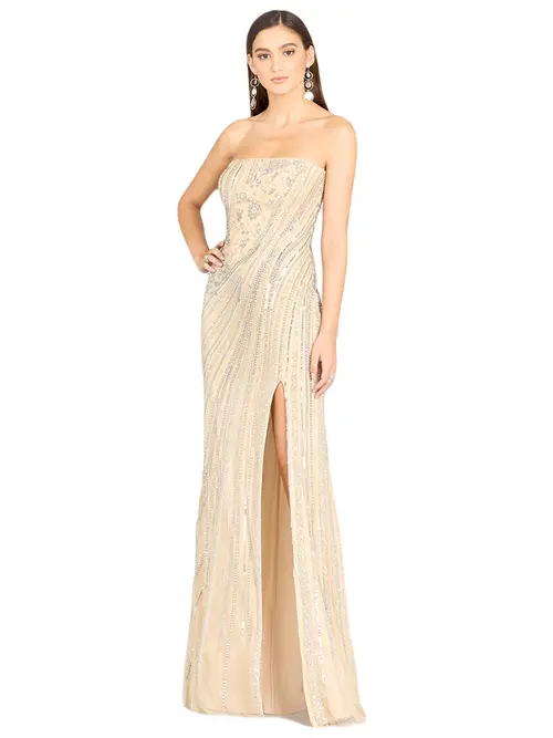 LARA NEW YORK Freddy Strapless Gown