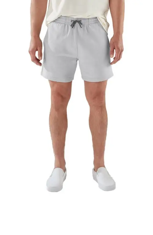 Robert Talbott French Terry Short - Light Gray