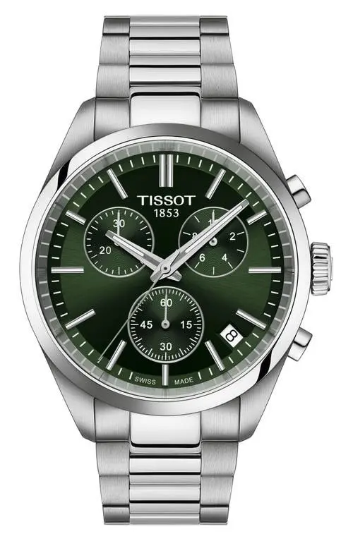 TISSOT Pr100 Chronograph Bracelet Watch - Green