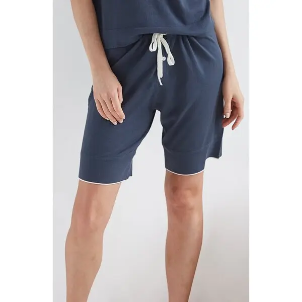 OYUN Tie Waist Sleep Shorts - Cadet