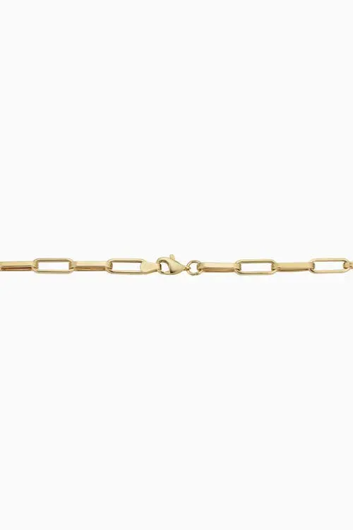 ORADINA 14k Venice Bold Link Bracelet