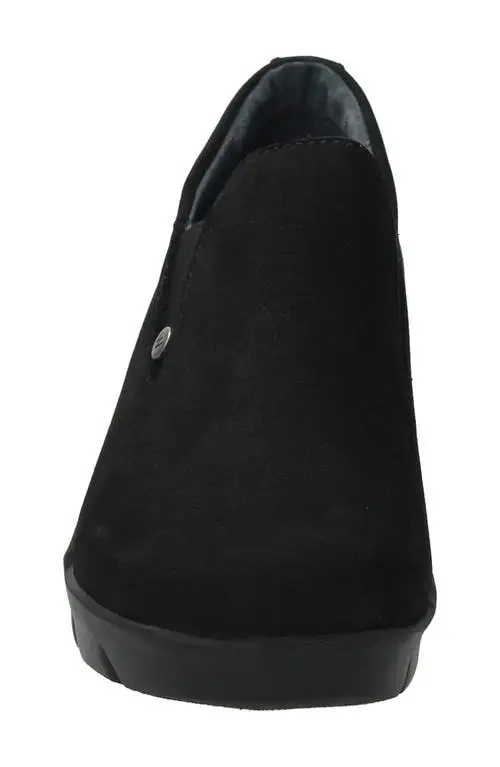 WOLKY Mesita Wedge Slip-on Sneaker - Black