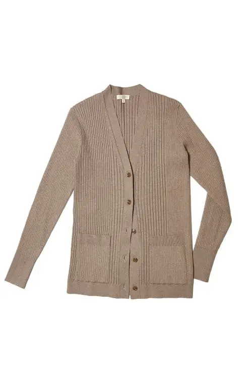 OYUN Oxford Cardigan - Sable