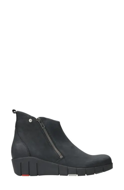 WOLKY Phoenix Zip-up Bootie - Black