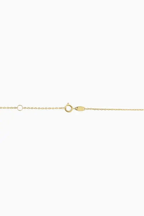 ORADINA 14k Flutter Anklet