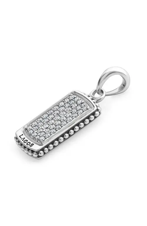 Lagos Anthem Diamond Tag Amulet