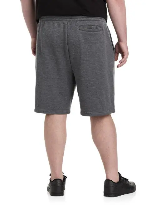 REEBOK Big & Tall Performance Fleece Shorts - Pitchgrey Heather