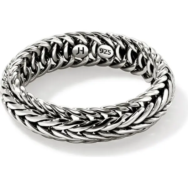 John Hardy Kami Chain Ring - Silver