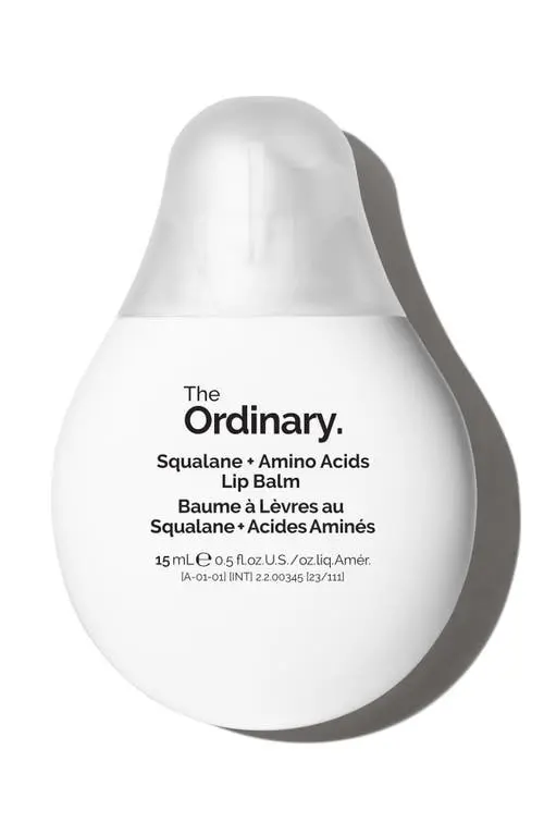 THE ORDINARY Squalane + Amino Acids Hydrating Lip Balm, For Lips - No Color
