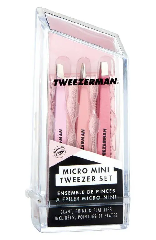 TWEEZERMAN Micro Mini Tweezer Set - No Color