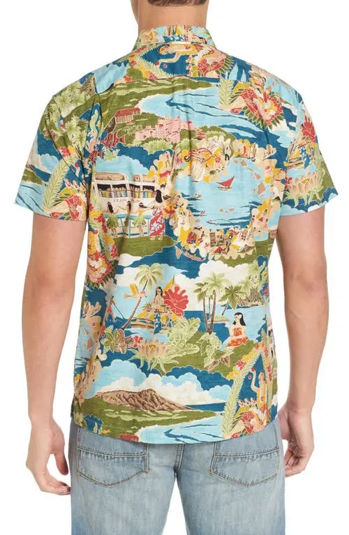 Tori Richard Boat Day Aloha Sport Shirt