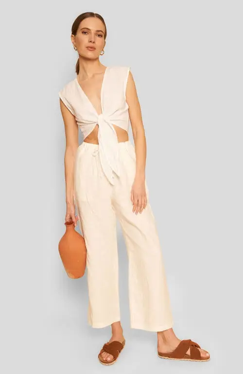 WHIMSY + ROW Valentina Top - Coconut