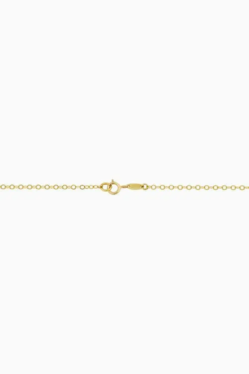 ORADINA 14k Manhattan Lariat Station Necklace