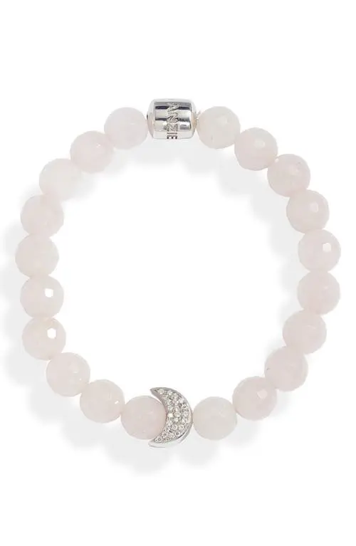 Anzie Boheme Rose Quartz Beaded Bracelet - Pink