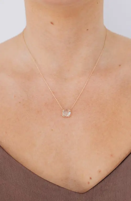 Anzie Dew Drop Cluster Pendant Necklace - Blue