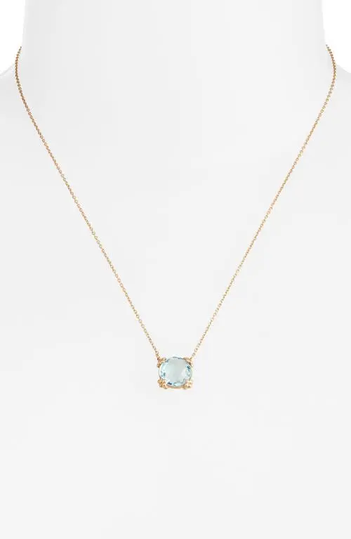Anzie Dew Drop Cluster Pendant Necklace - Blue