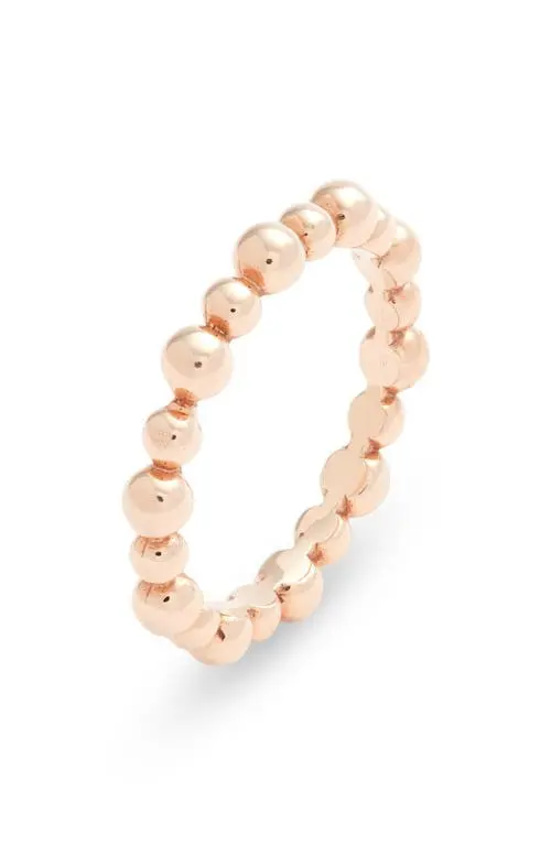 Anzie Dew Drop Band Ring - Rose Gold